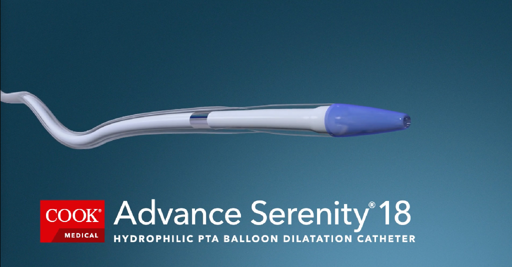 Cook Medical’s Advance Serenity PTA Balloon Catheter Available in New ...