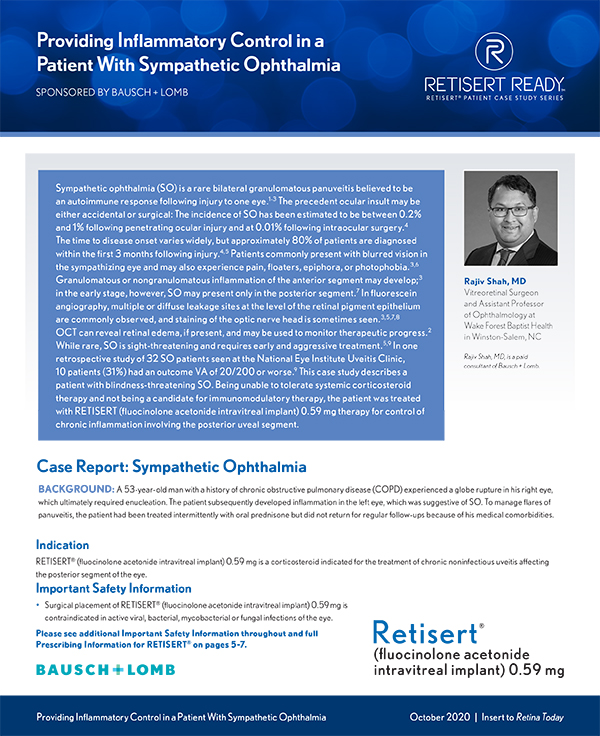 October 2020 Insert Issue - Retina Today