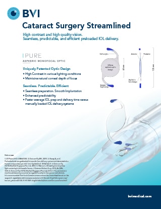 BVI IPure IOL - Eyetube