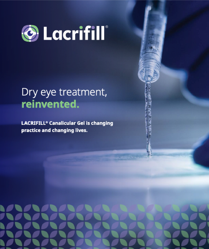 LACRIFILL® Canalicular Gel by Nordic Pharma, Inc. - Eyetube