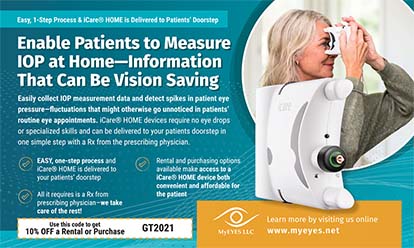 Bringing IOP Measurements Home - Glaucoma Today