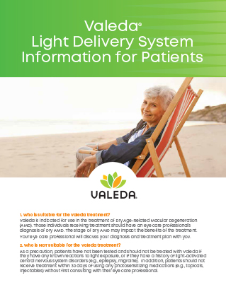 Valeda® Light Delivery System - Eyetube