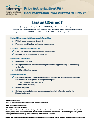 XDEMVY: A Real Patient’s Experience with the Only FDA-Approved Demodex ...