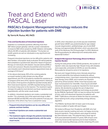 Macular Laser Therapy: A closer look at the Pascal Laser with Endpoint ...
