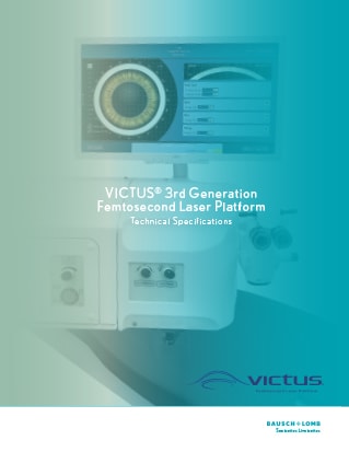 The Victus Femtosecond Laser for Cataract Surgery - Eyetube