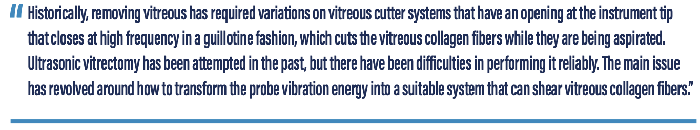 Hypersonic Vitrectomy—The Simple to the Complex - Retina Today