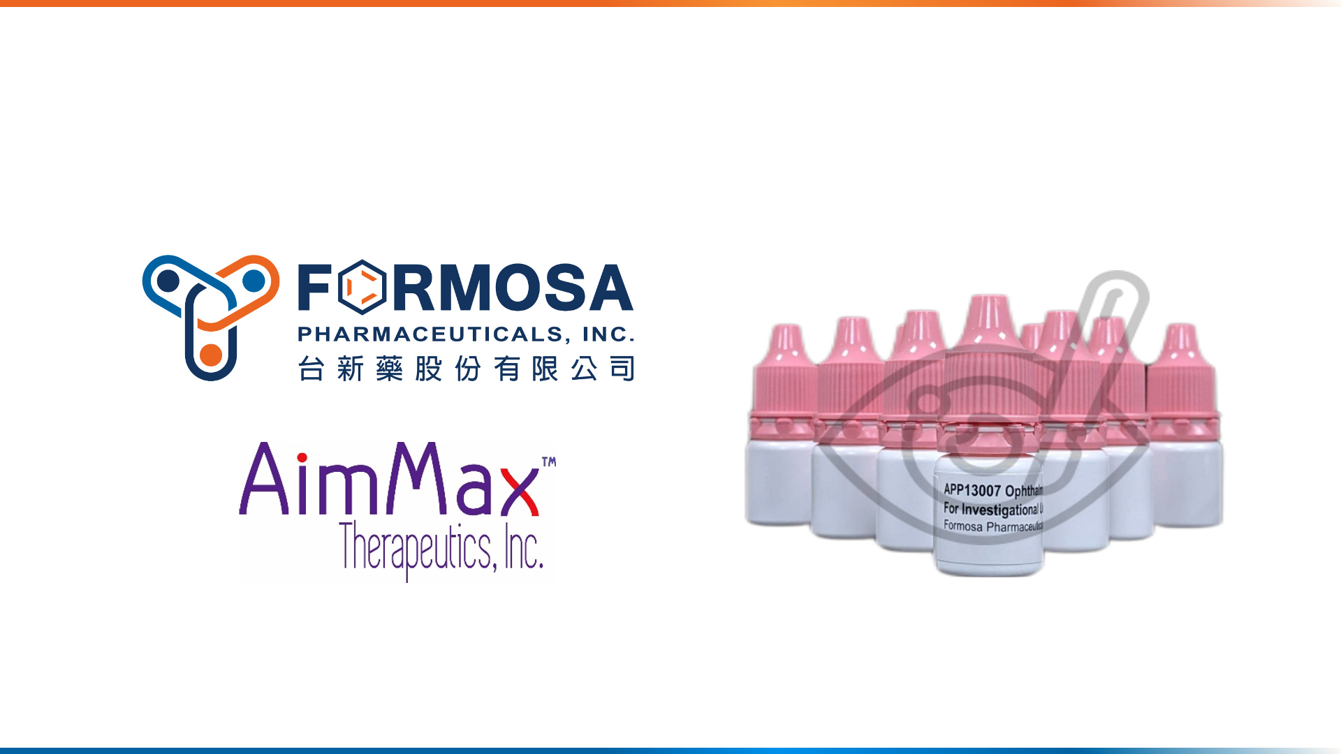 Formosa Releases Topline Data From Phase 3 Trials of Postoperative Eye ...