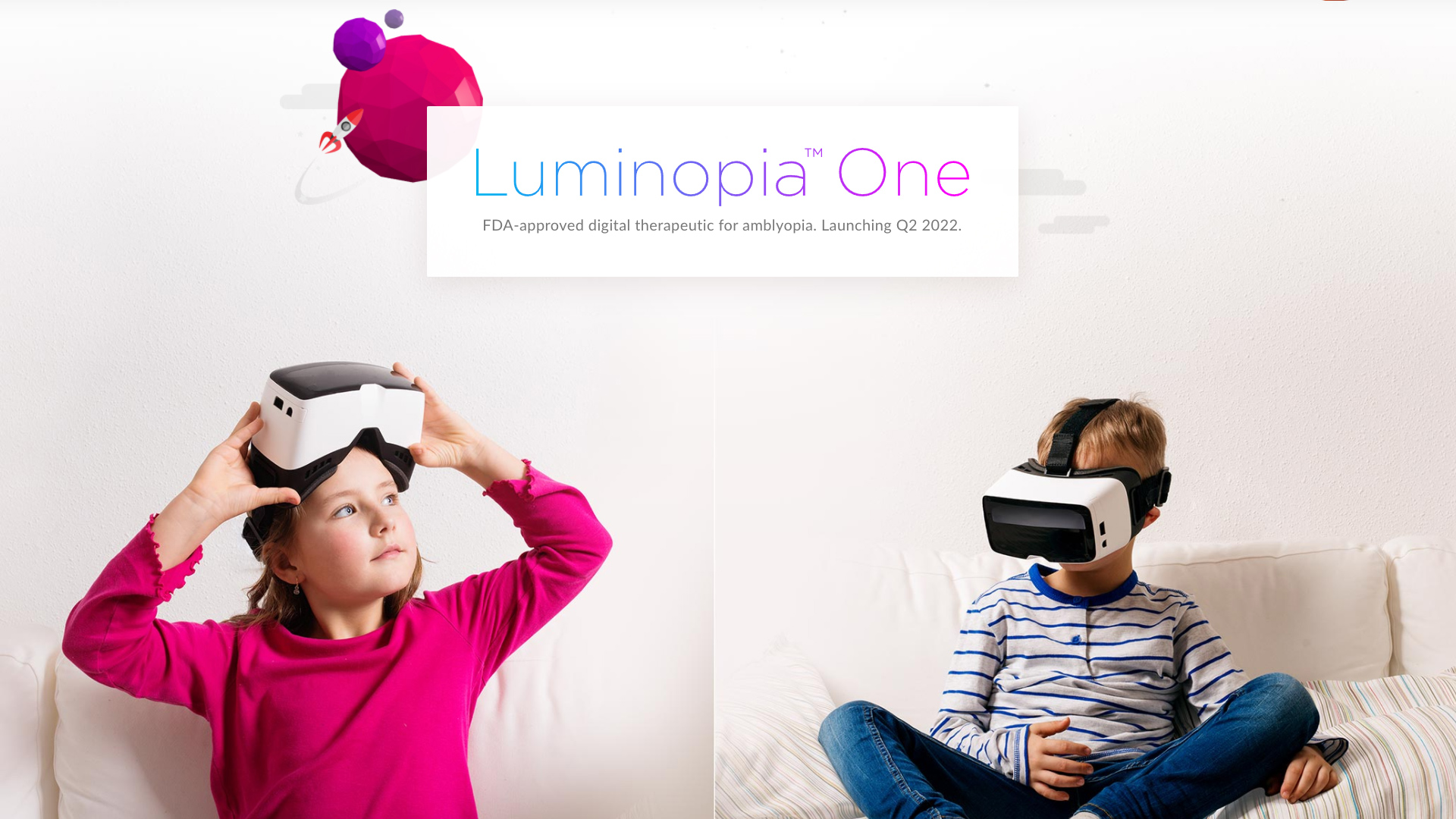 First Digital Therapeutic Designed to Improve Vision in Children with ...